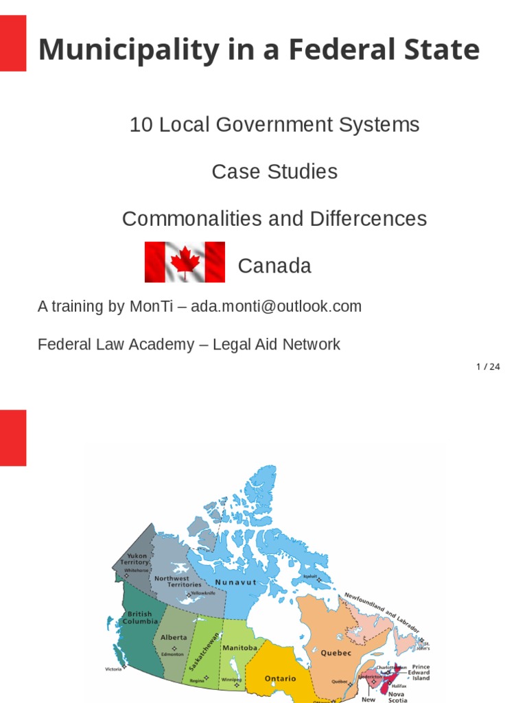 Canada Local Gov Slides | PDF | First Nations | Local Government