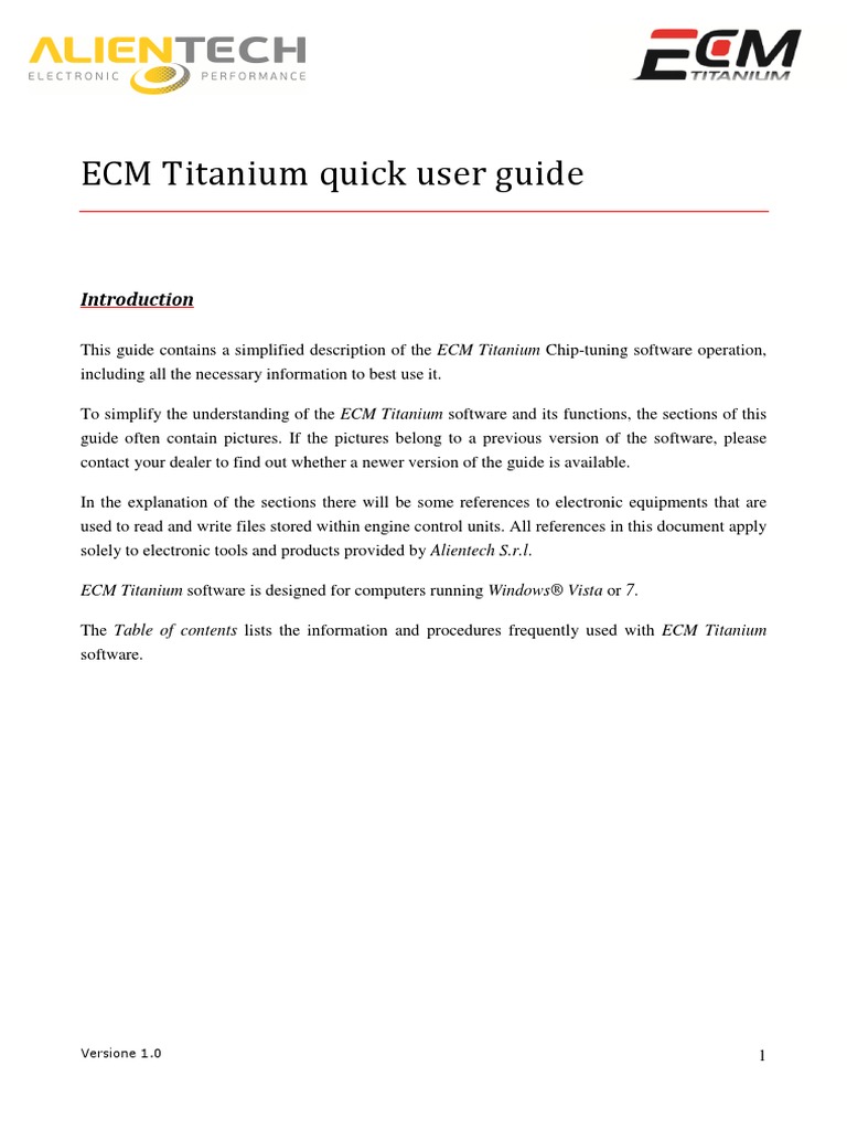 ECM Titanium ECM Titanium Quick User Guide | PDF | Icon (Computing ...