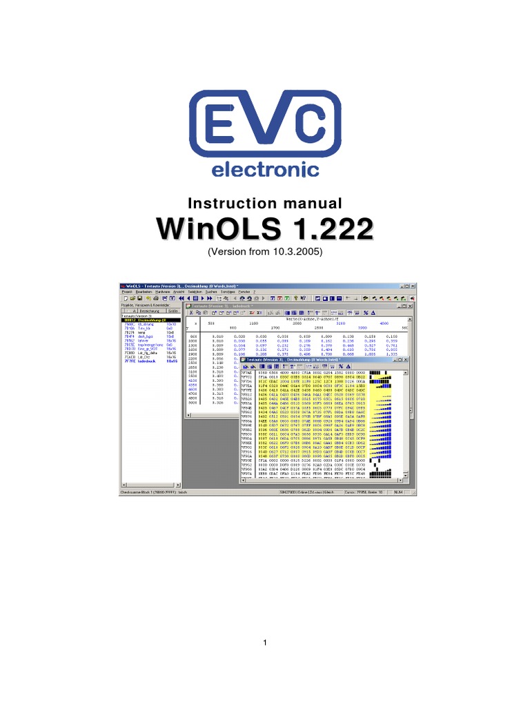 Manual WinoLS PDF | PDF | Menu (Computing) | Cursor (User Interface)