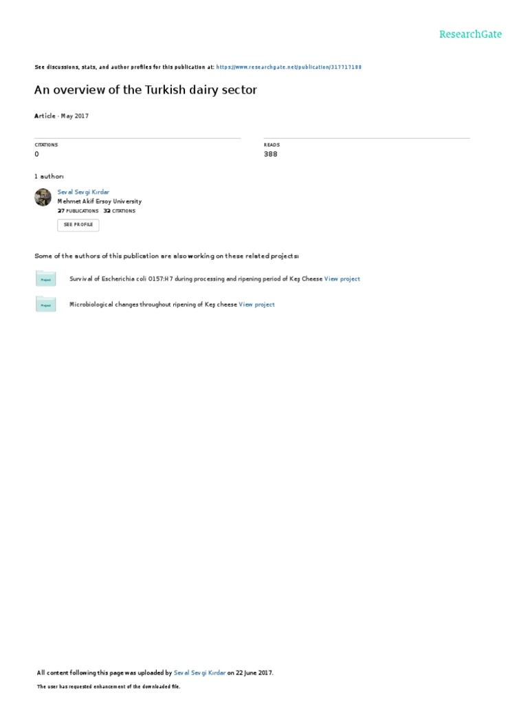 India Journal Dairy Science | PDF | Dairy | Milk