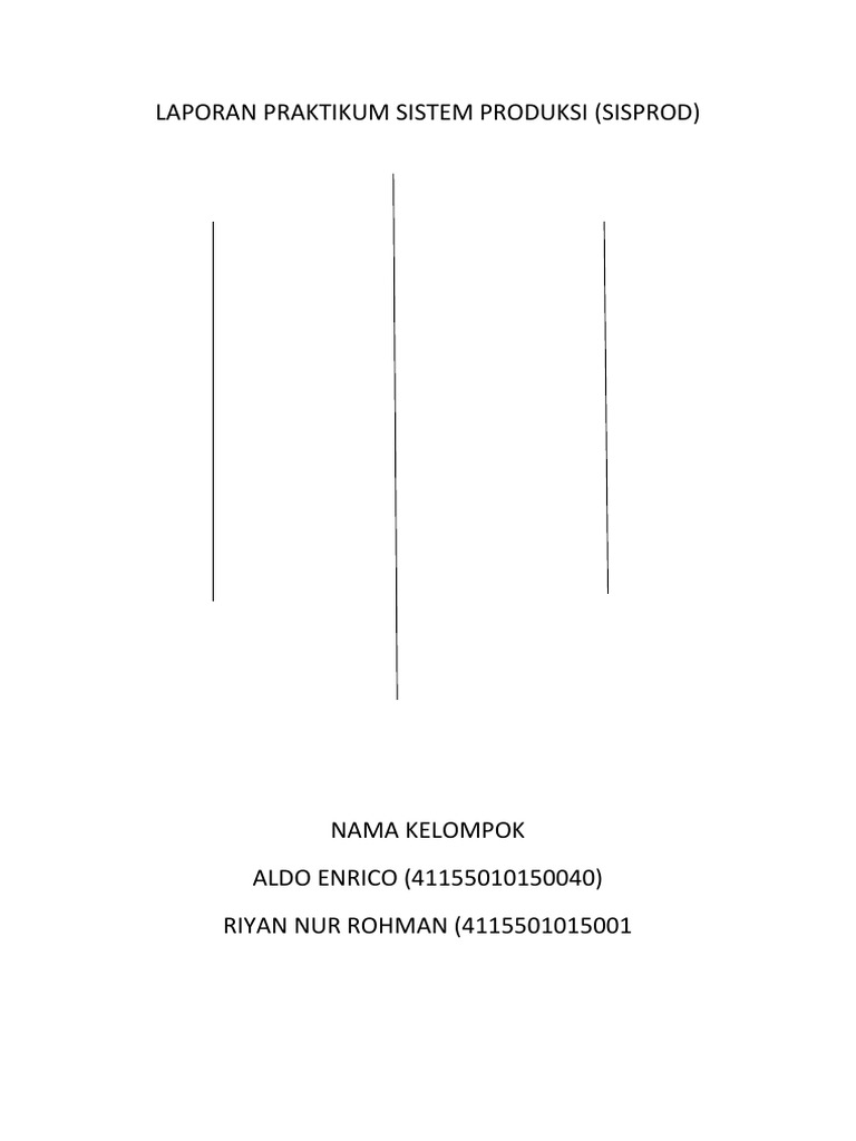 Laporan Praktikum Sistem Produksi (Sisprod) | PDF