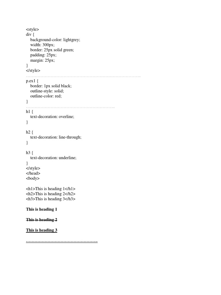 This Is Heading 1 This Is Heading 2 This Is Heading 3 . | PDF