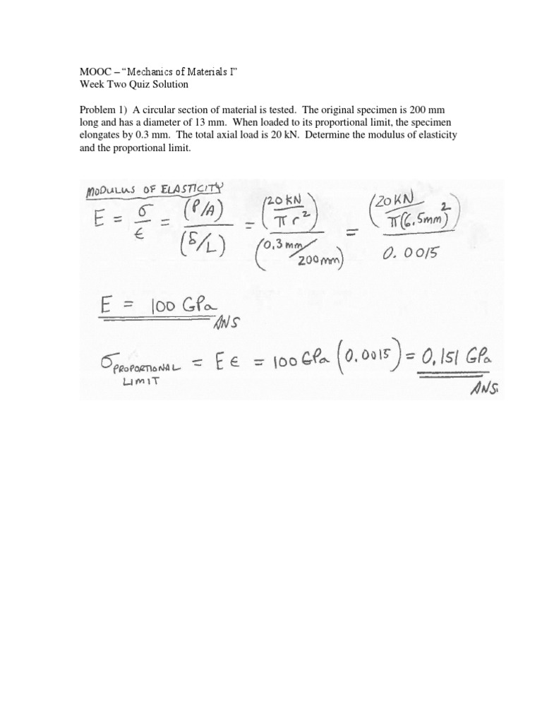 Quiz Week Two Solution MOM1 | PDF