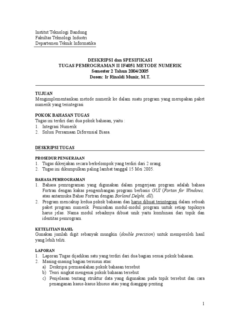 Tugas Metnum 2 | PDF