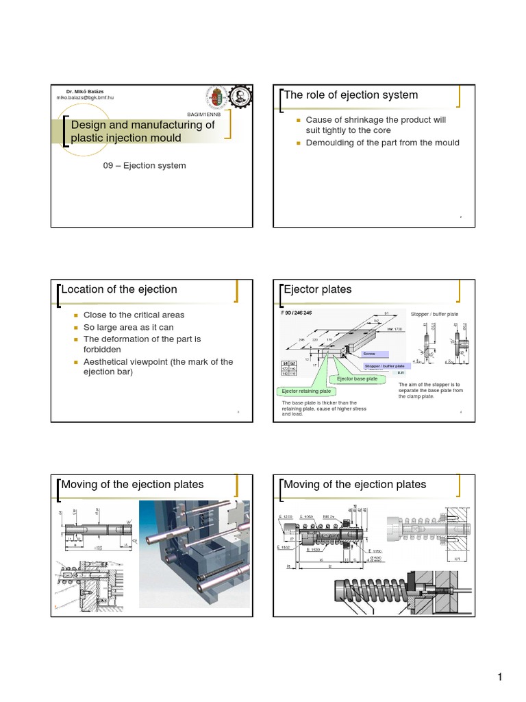9 Ejection System PDF | PDF | Machines | Mechanical Engineering