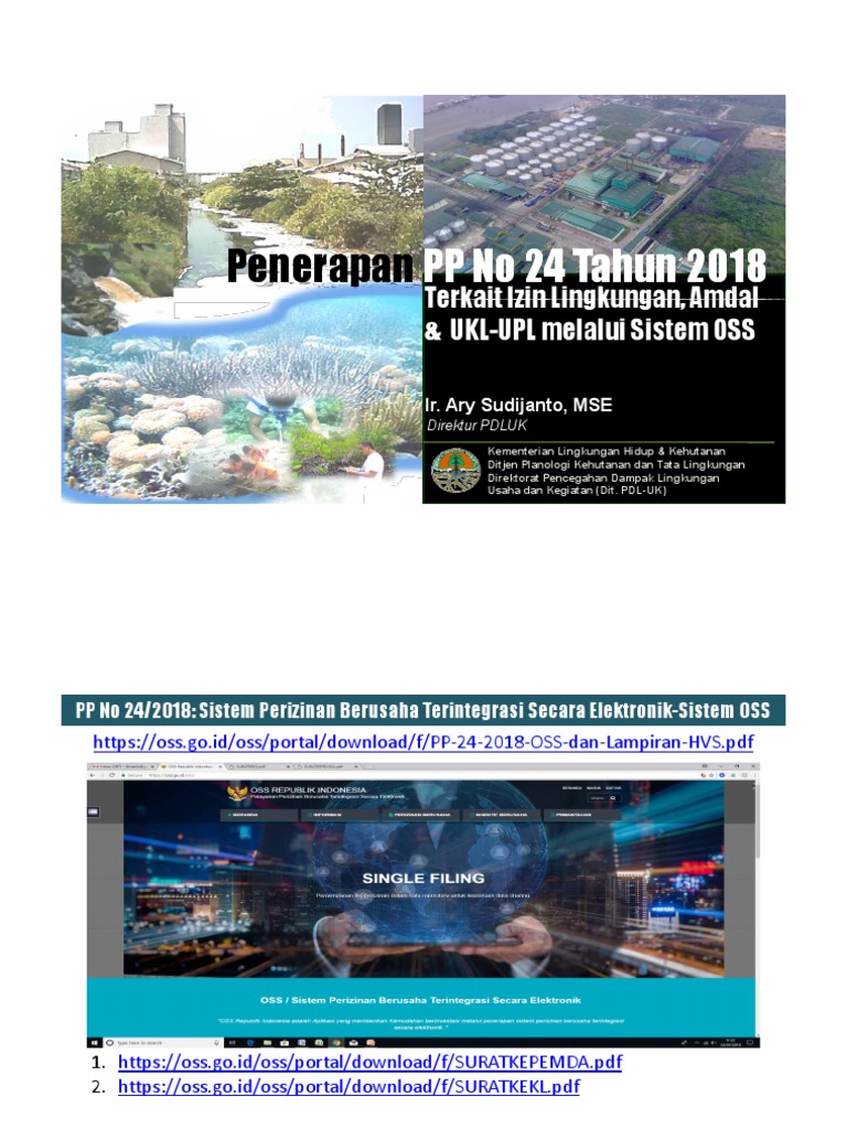 PP24/2018: Reformasi Perizinan | PDF