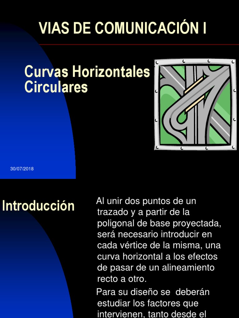 7 Curvas Horizontales Circulares 4 | PDF | Sistema de coordenadas ...