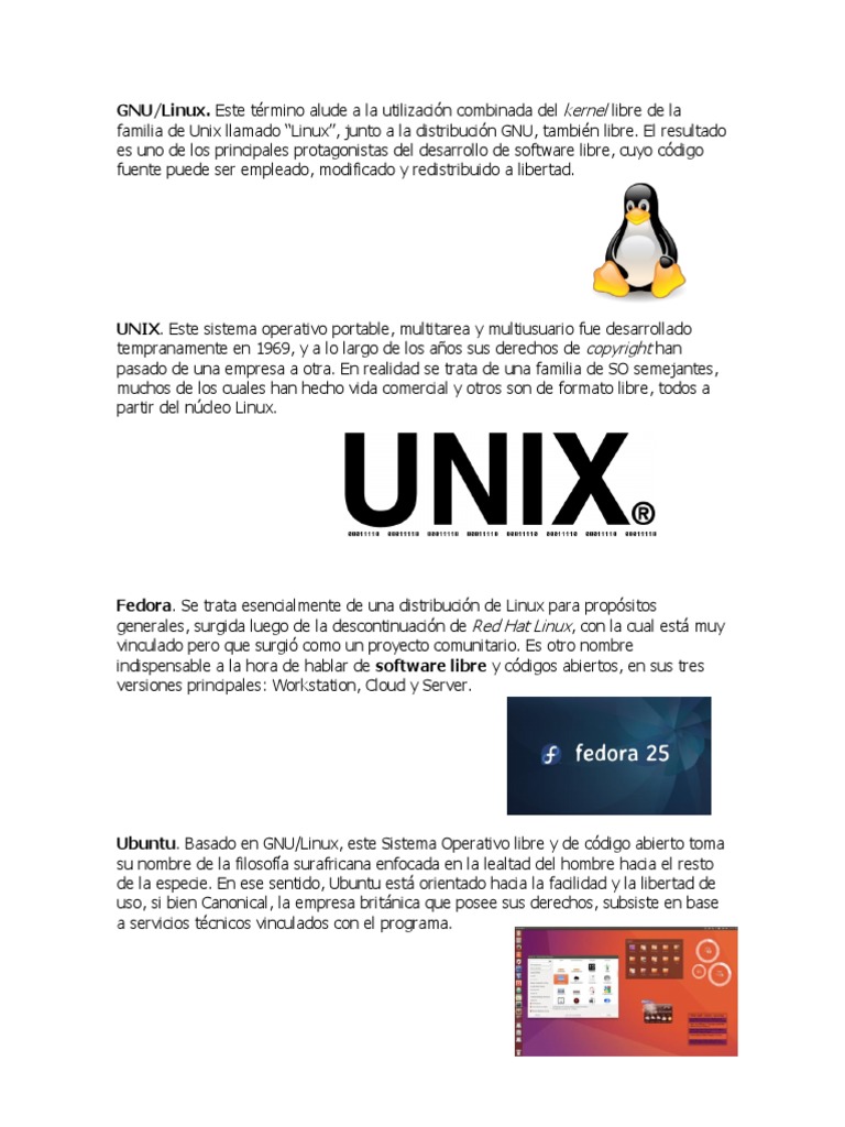 Kernel | PDF | Distribución de Linux | Software libre