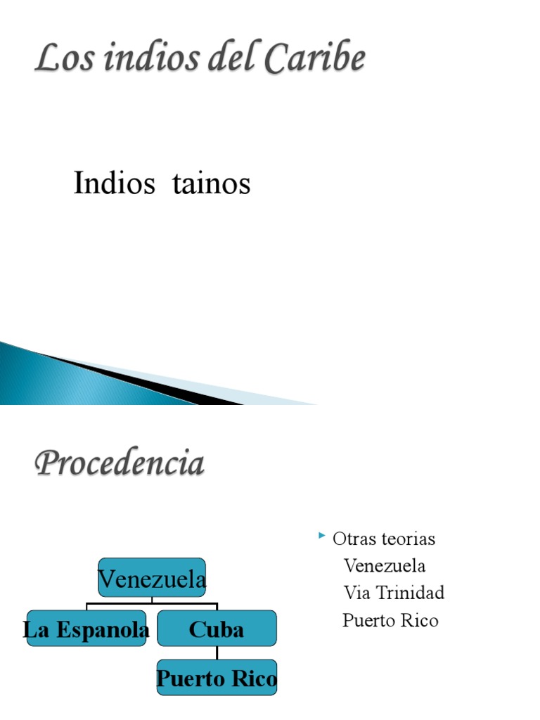 Los Indios Tainos | PDF