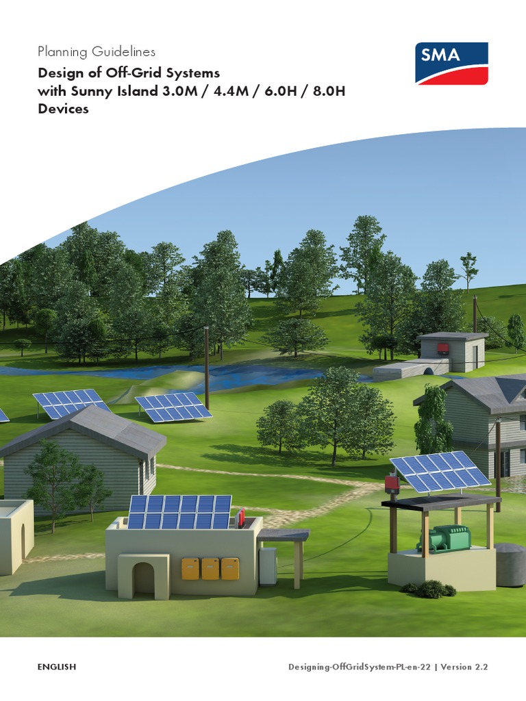 Off-Grid System Design with Sunny Island | PDF | Photovoltaic System ...