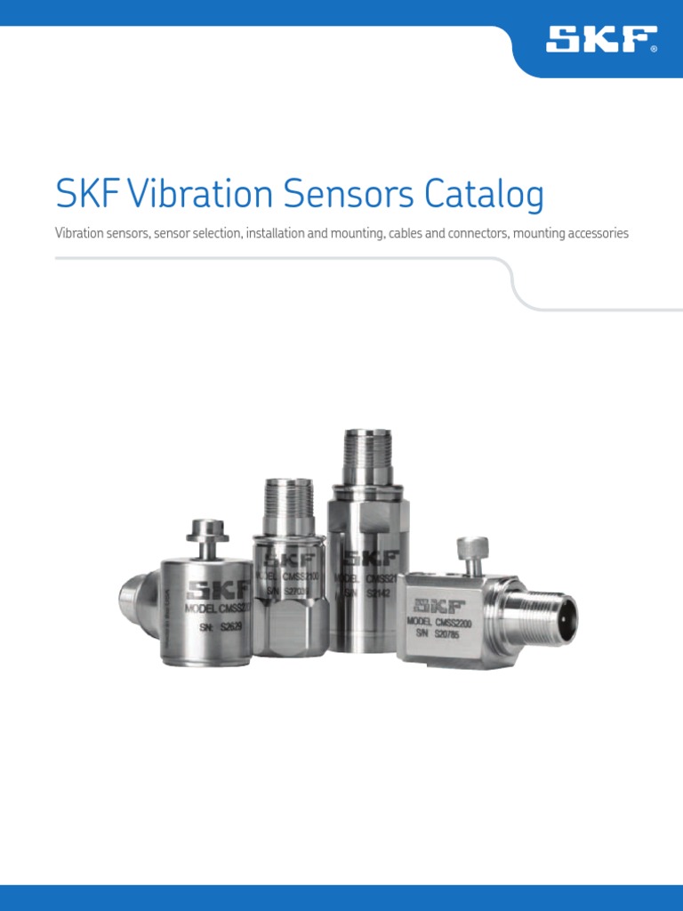 Vibration Sensors Catalog | PDF | Accelerometer | Electrical Connector