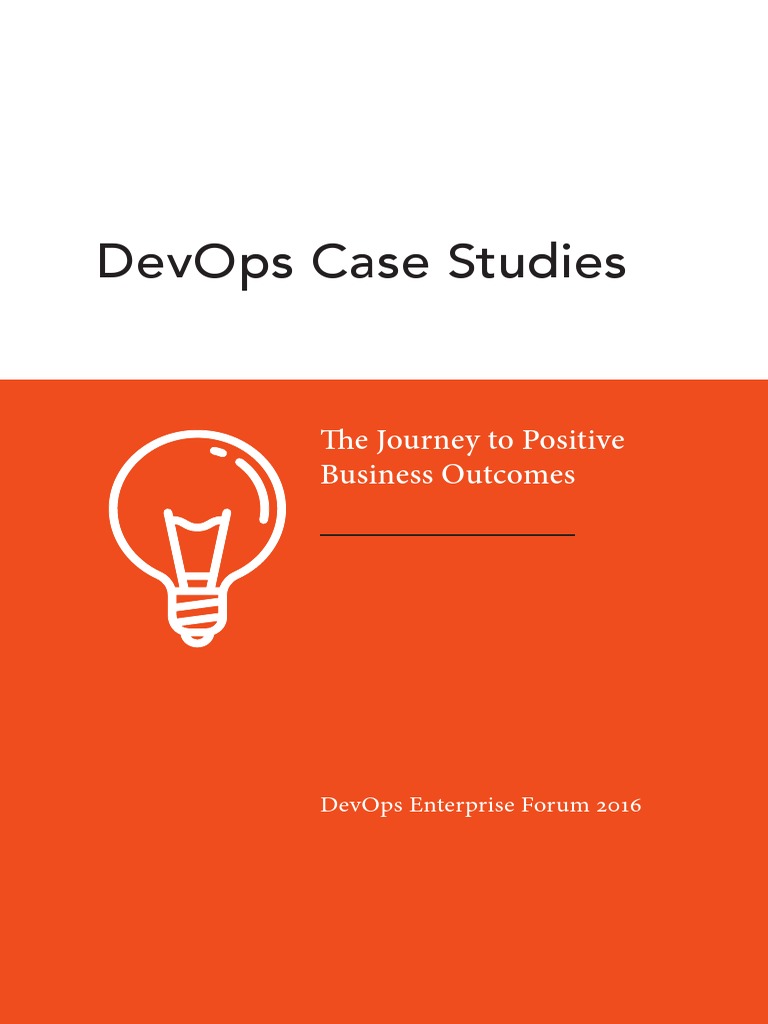 Devops Case Studies | PDF | Scalability | Automation