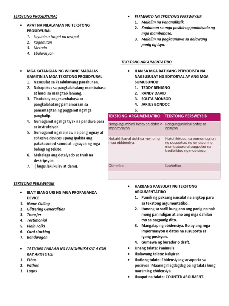 Tekstong Prosidyural | PDF