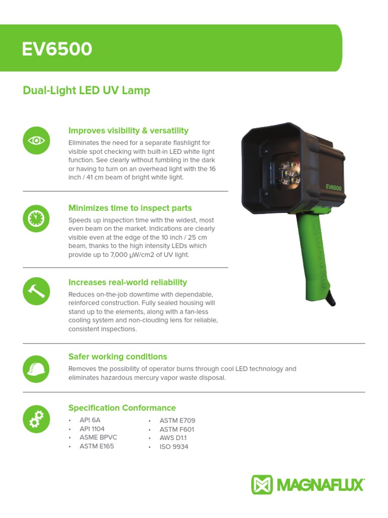 Dual-Light LED UV Inspection Lamp | PDF | Home & Garden | Computers