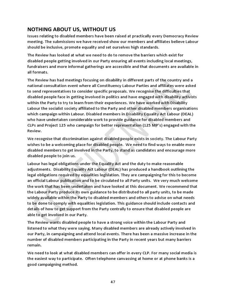 14 Nothing About Us Without Us | PDF | Accessibility | Disability