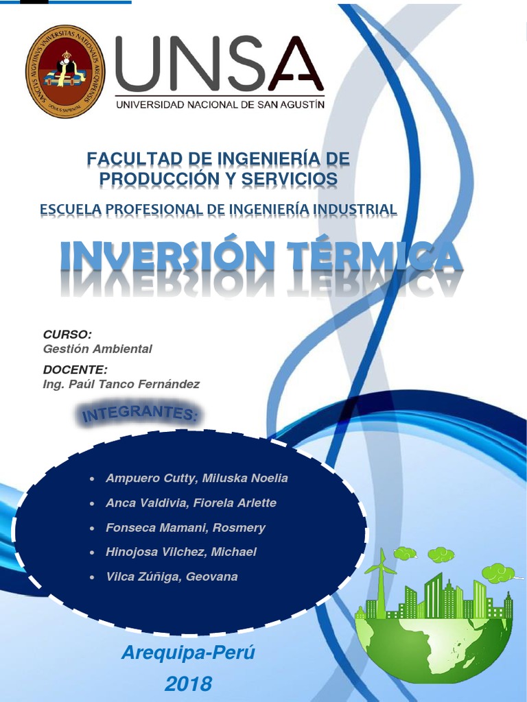 Inversion Termica | Descargar gratis PDF | Meteorología | Naturaleza