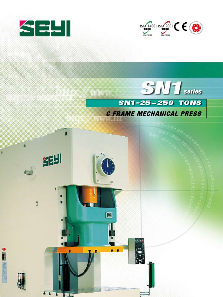 SEYI-SN1feactures | PDF | Clutch | Transmission (Mechanics)