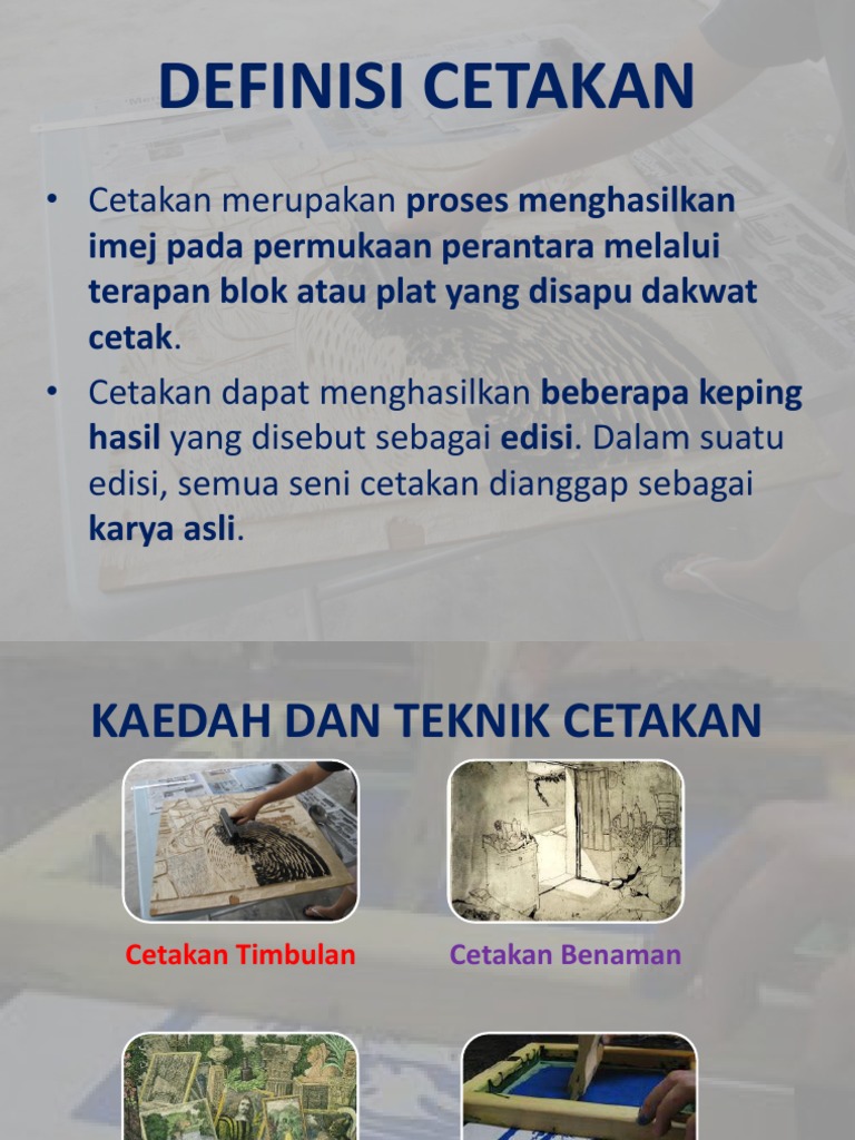 CETAKAN | PDF