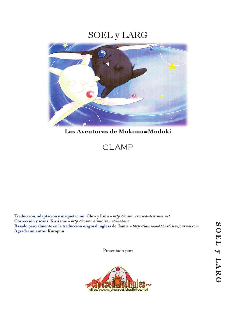 Soel y Larg - Las Aventuras de Mokona Modoki PDF | PDF | Ocio | Entretenimiento (general)