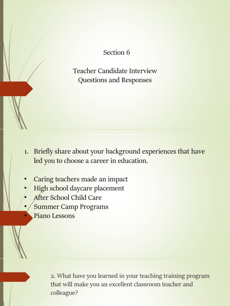 Capstone Mock Interview | PDF