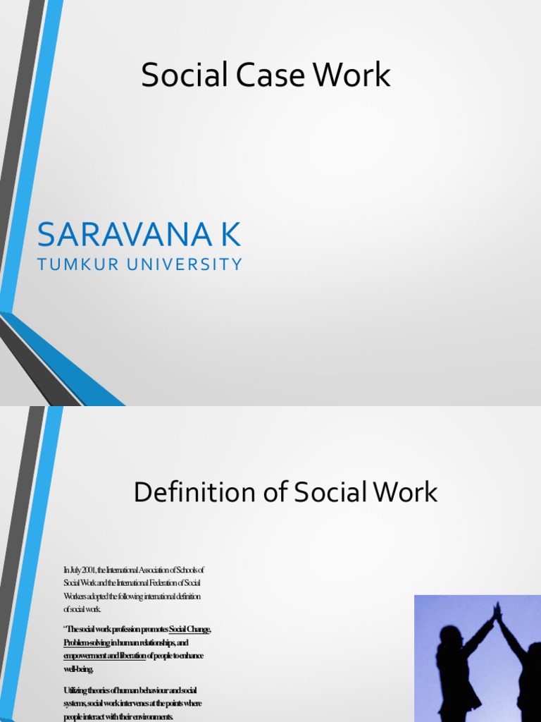 Definition and Scope of Social Case Work | PDF | Psychotherapy | Social ...
