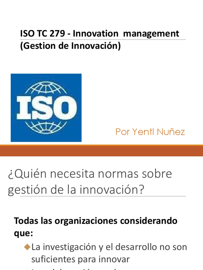 Gestión de la innovación: Un resumen de las actividades y objetivos del ...