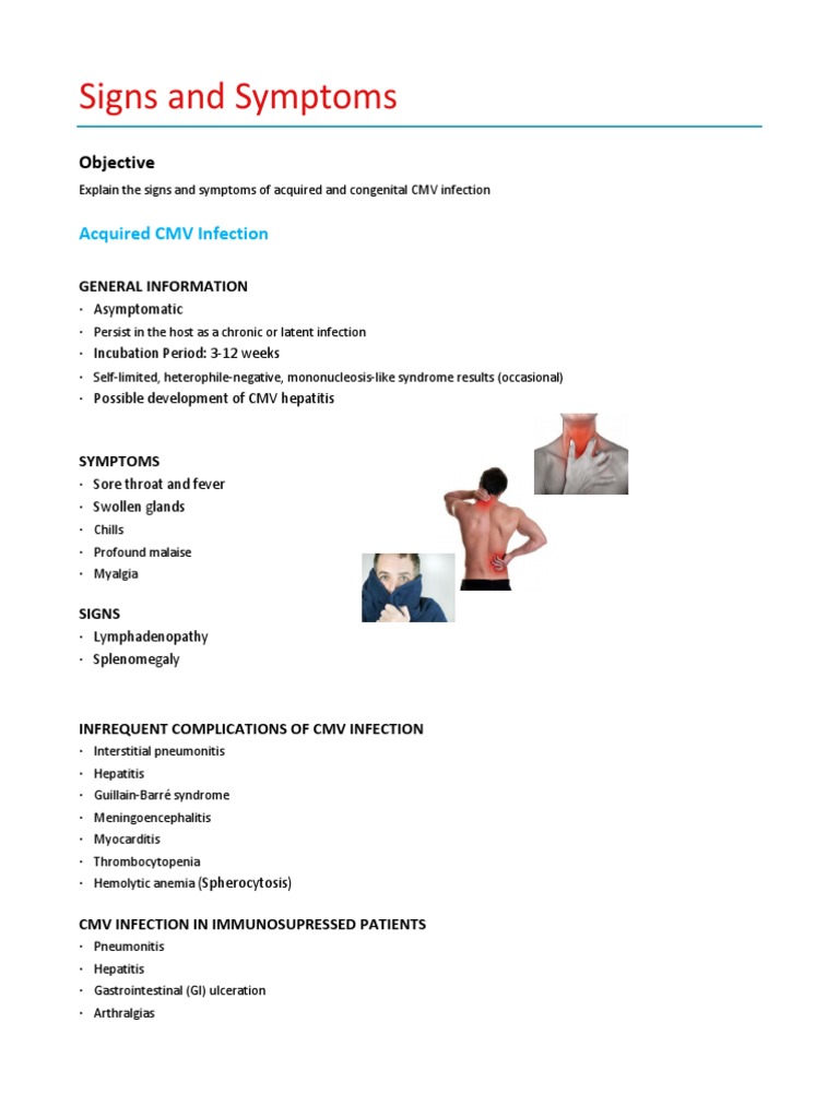 Signs and Symptoms: Objective | Download Free PDF | Infection | Hepatitis