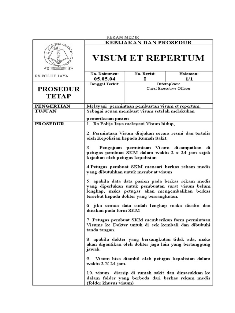Visum Et Repertum | PDF