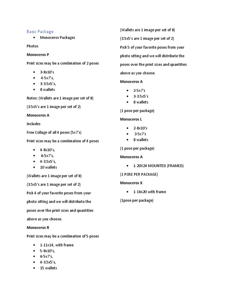 Feasib Packages | PDF | Leisure