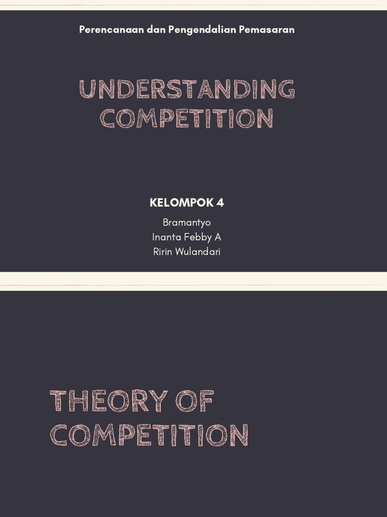 Understanding Competition | PDF