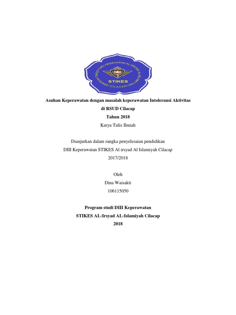 Proposal Kti Dina | PDF