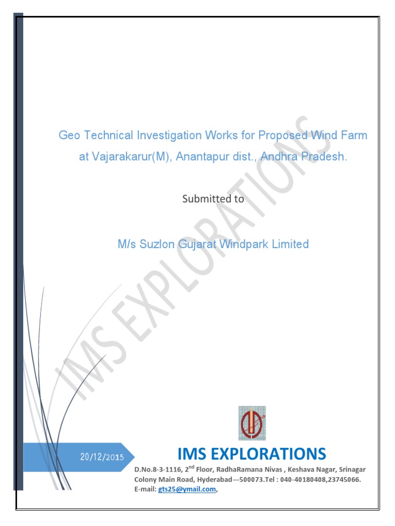 SBC Detailed Report | PDF | Natural Materials | Earth Sciences