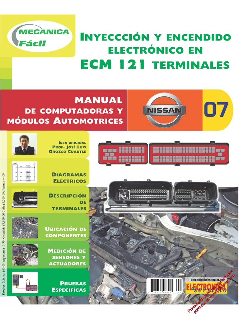 07 Nissan Urvan 2.5 121 Terminales PDF | PDF