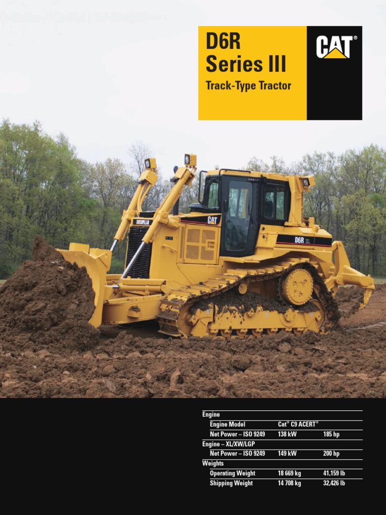 Cat D6R | PDF | Transmission (Mechanics) | Clutch