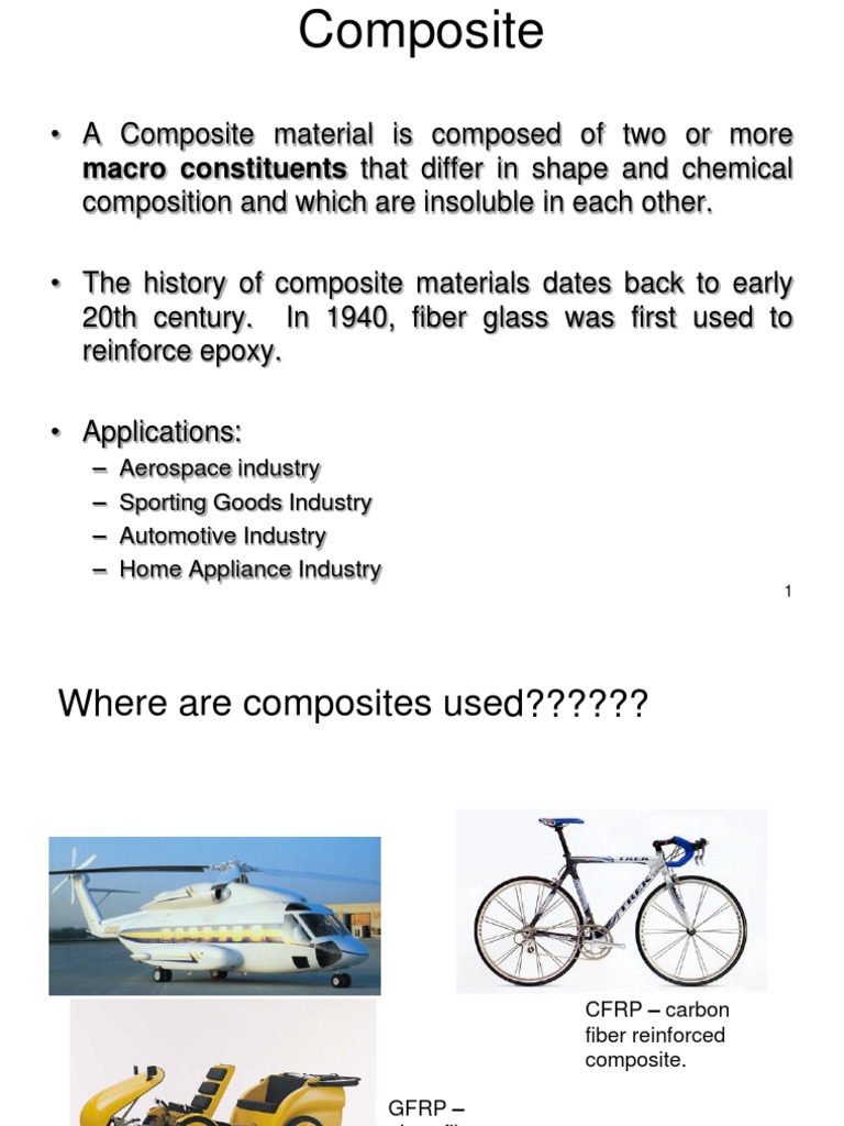 Polymer Composites Lecture | PDF | Composite Material | Epoxy