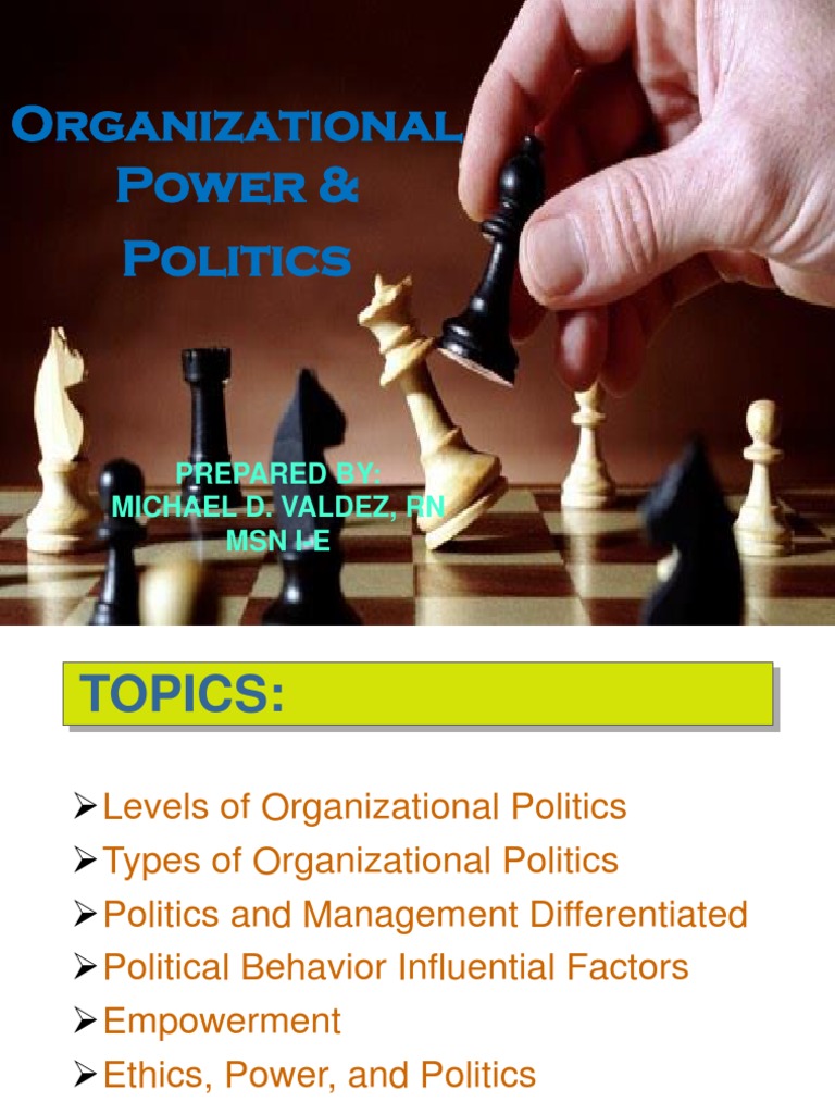 Organizational Politics and Power | PDF | Rights | Empowerment