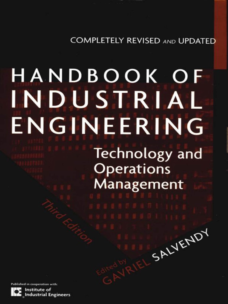 Handbook of Industrial Engineering Technology and Operations Management ...