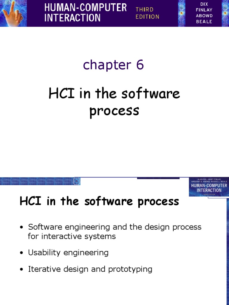HCI in The Software Process | PDF | Usability | Software Development Process