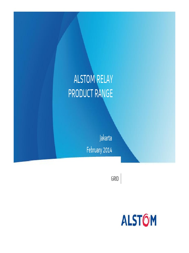 ALSTOM Relay Catalogue PDF | PDF | Relay | Transformer