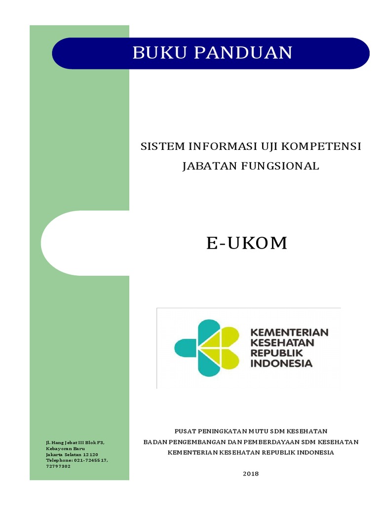 Buku Panduan E-UKOM (Peserta) - Ref | PDF | Karier & Perkembangan