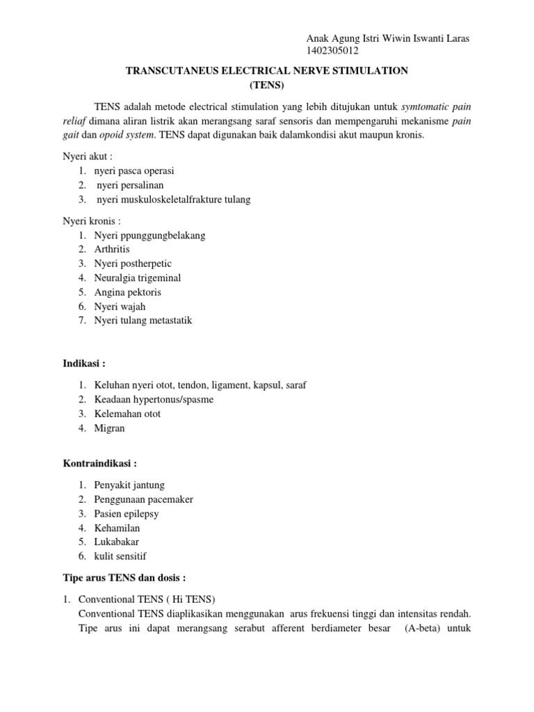 2 - Modalitas Fisioterapi | PDF