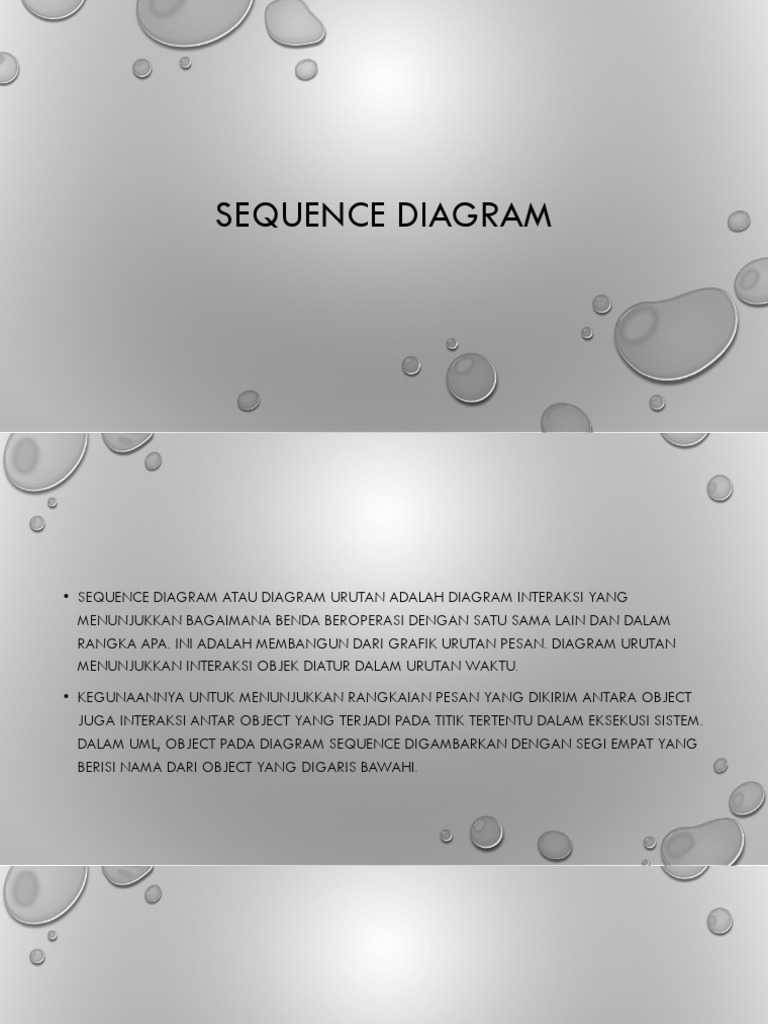 Sequence Diagram PDF | PDF | Metode & Bahan Ajar