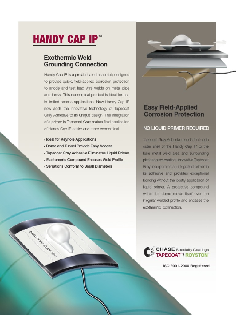 Parches Handy Cap IP | PDF | Pipe (Fluid Conveyance) | Adhesive