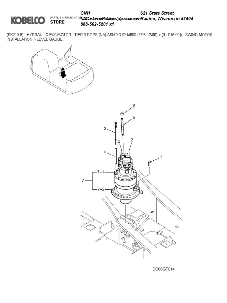 Swing Motor - Installation | PDF | Technology & Engineering