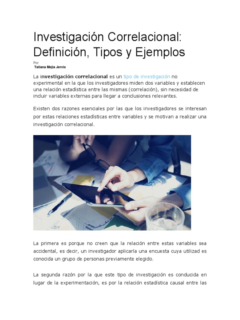 Investigacion Correlacional Definicion, Tipos y Ejemplos | Autismo ...