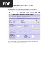 SAP T-Code VL71: Delivery Output Management | PDF