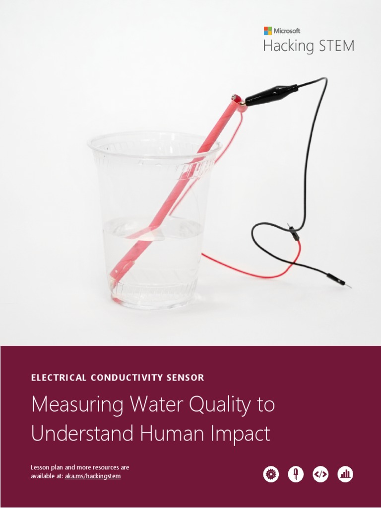 HackingStem MeasuringWaterQuality Intructions | PDF | Arduino | Microsoft Excel