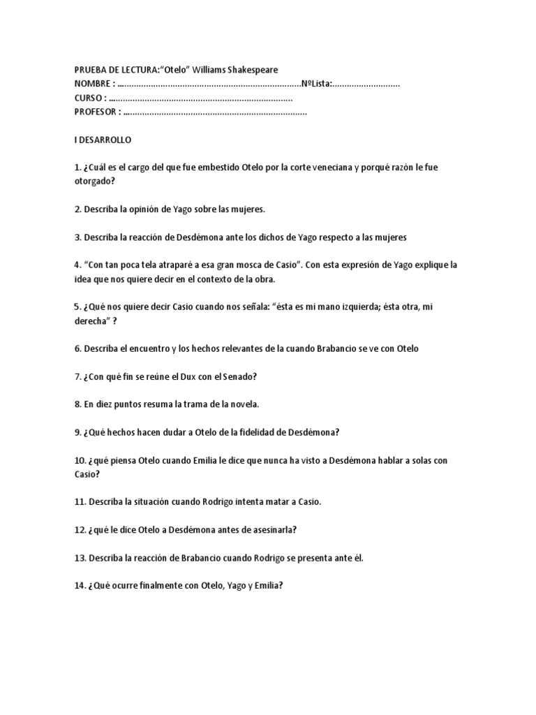 Análisis de la trama y personajes clave de la obra de Shakespeare ...