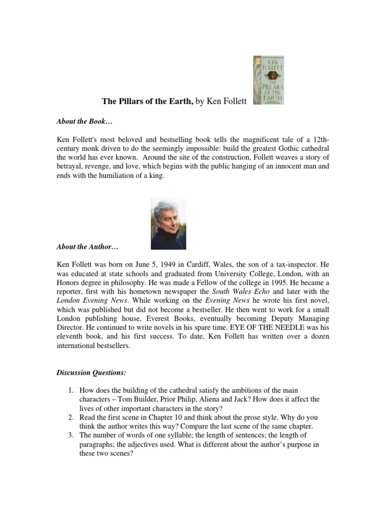 The Pillars of The Earth, by Ken Follett | PDF