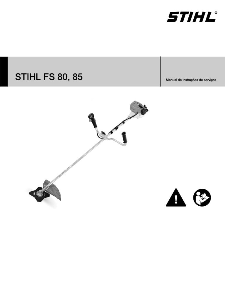Stihl FS 80 - 85 PDF | PDF | Máquinas | Motores